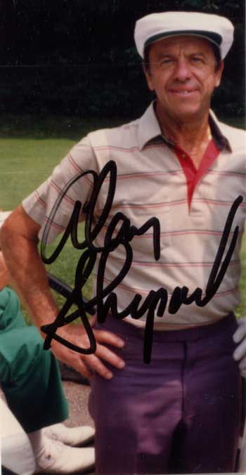 Alan Shepard Autographs, Apollo 14