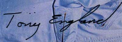 Tony England Astronaut Autopen Guide